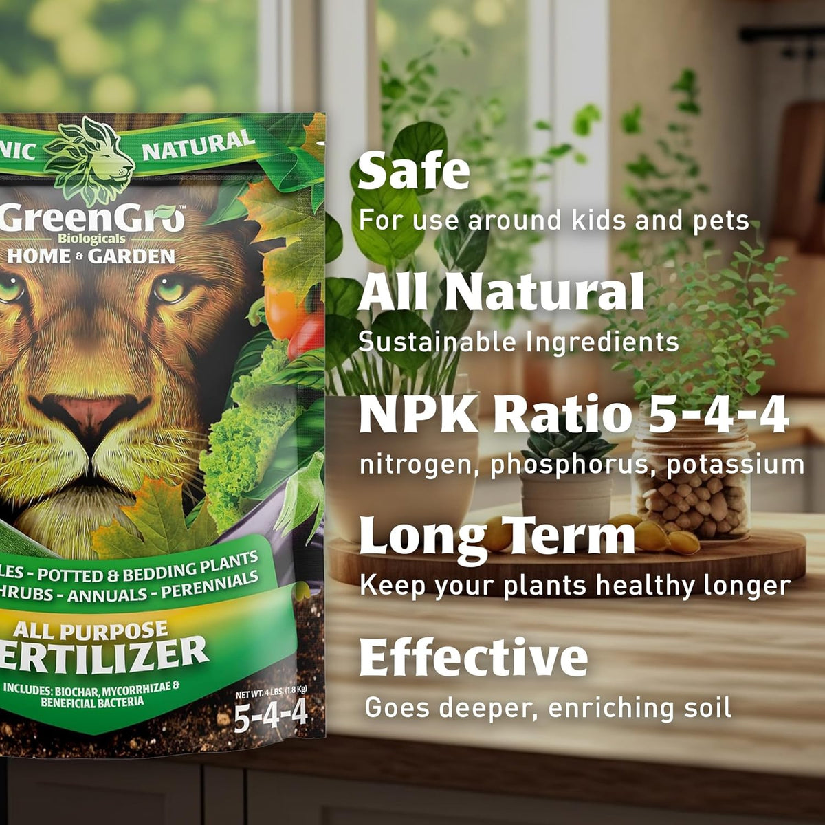 GreenGro All Purpose Fertilizer 5-5-5| Hilo Grow Shop