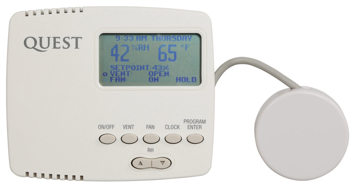 Quest DEH 3000R Wall Mounted Humidistat| Hilo Grow Shop